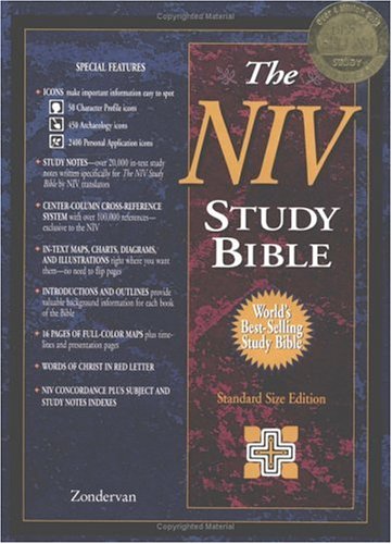 Buy New International Version Study Bible: 10th Anniversary Edition ...