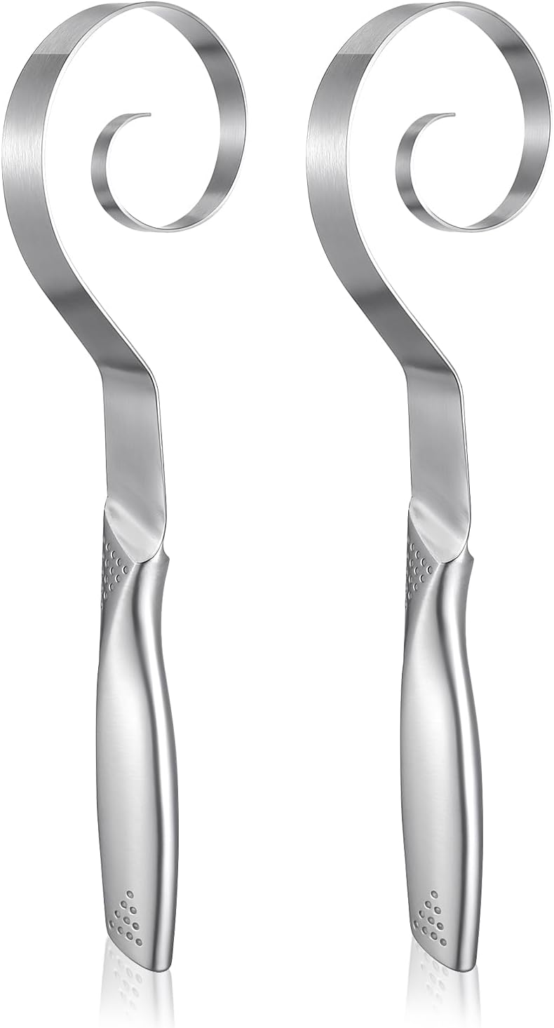 Amazon.com: cobee 2PCS Seamless Dough Whisk, 10" Stainless Steel Danish ...