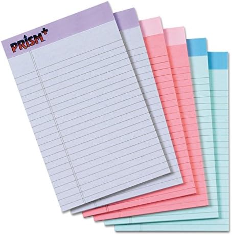 Amazon.com : Tops 63016 Paper Pad,Jr. Legal Ruled,50 Sheets,5-Inch x8 ...