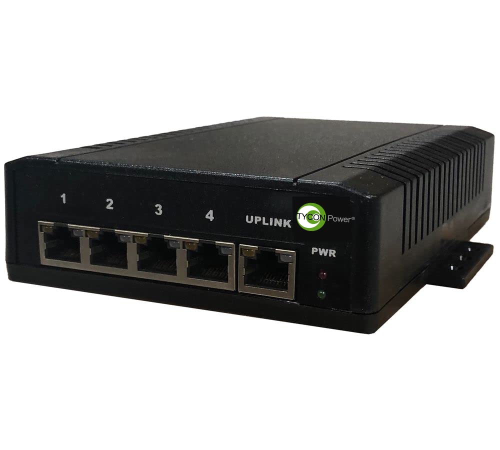 Amazon.com: TP-SW5G-24 - 5 Port Unmanaged Industrial GigE 802.3at PoE ...