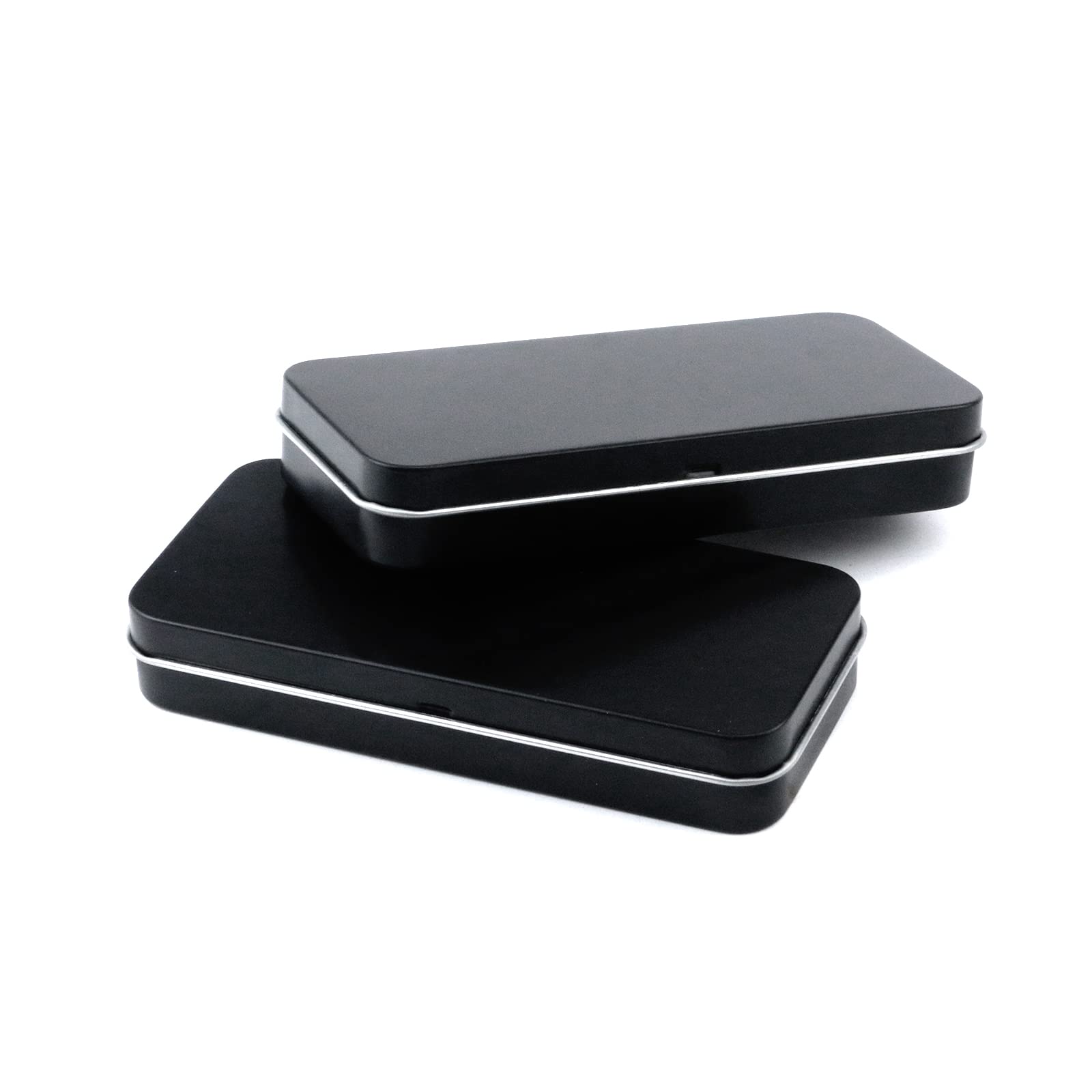 Amazon.com: Tighall -8PCS- Rectangular Empty Hinged Tin Box with Lid ...