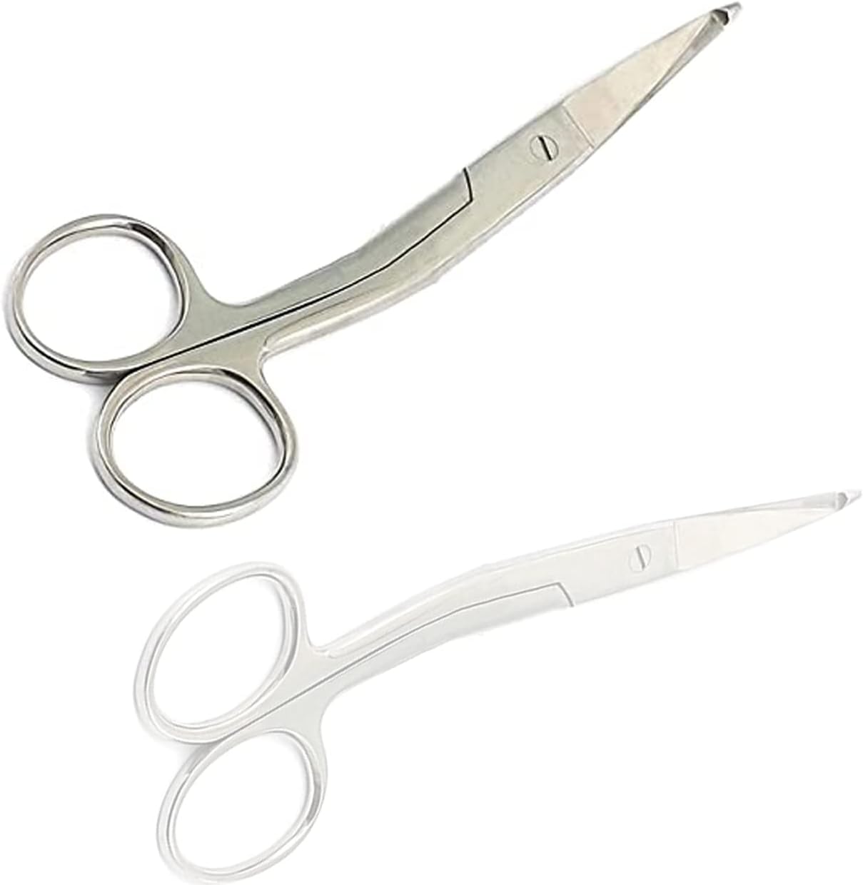 Amazon.com: LAJA Imports Knowles Bandage Scissors, Angled Shank, 5.5 ...