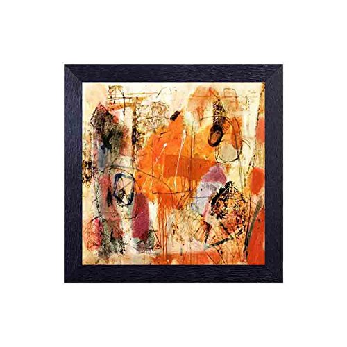 Buy Décor Design Modern Art Gerua Wall Poster Online at Low Prices in ...