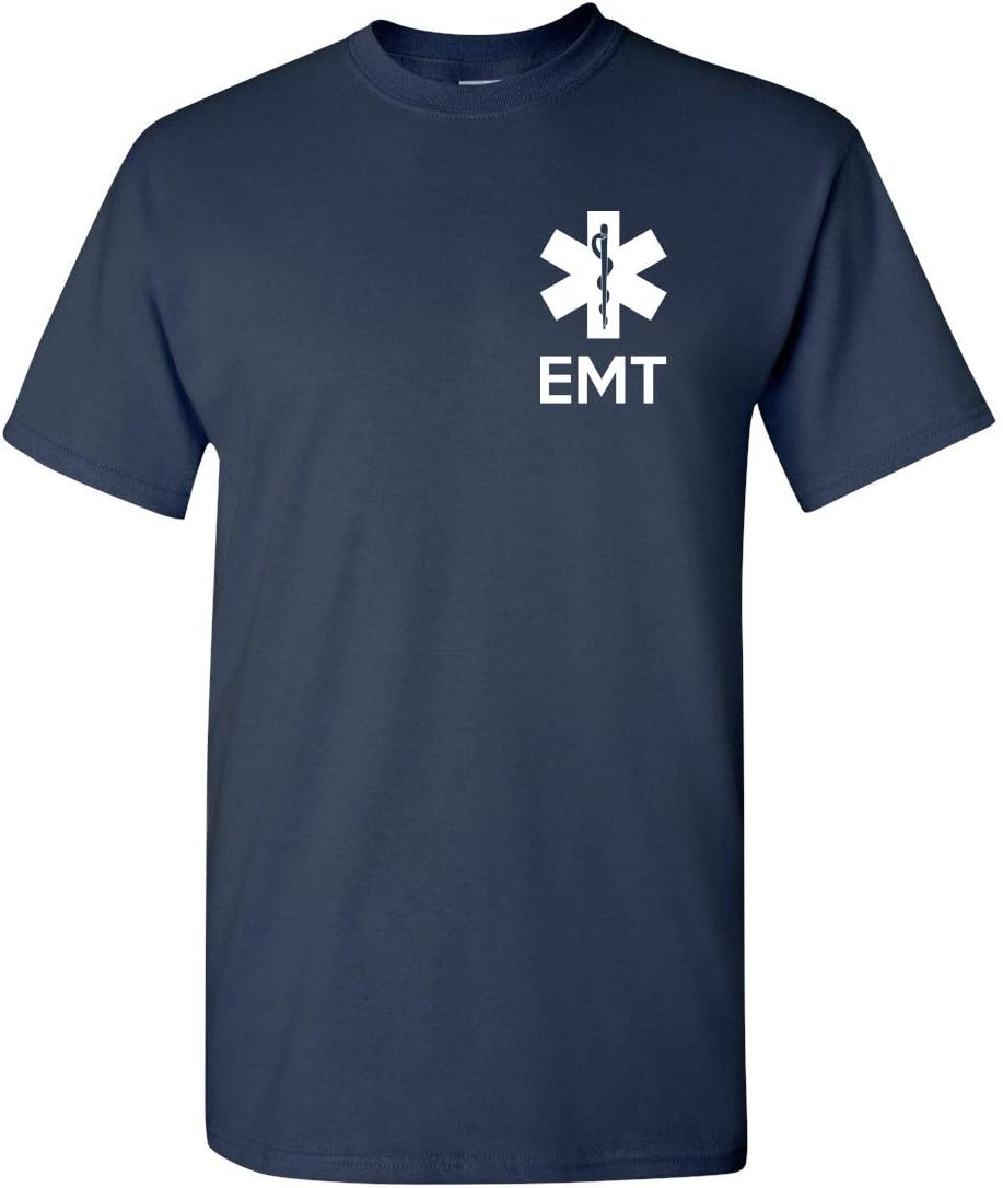Amazon.com: All Things Apparel EMT Paramedic Emergency Services Front ...