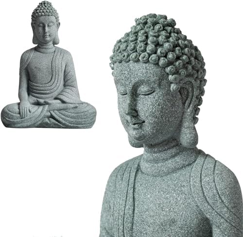 Amazon.com : CrazySavage Mini Buda Meditating Buddah Statue-Natural ...