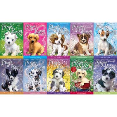 Magic Puppy 10 Books Collection Set A Forest Charm Friendship ...