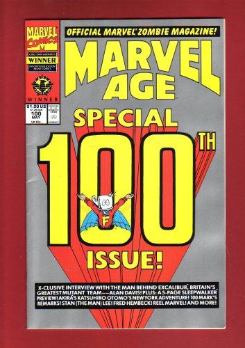 Amazon.com: Marvel Age - The Official Marvel News Magazine #100 ...