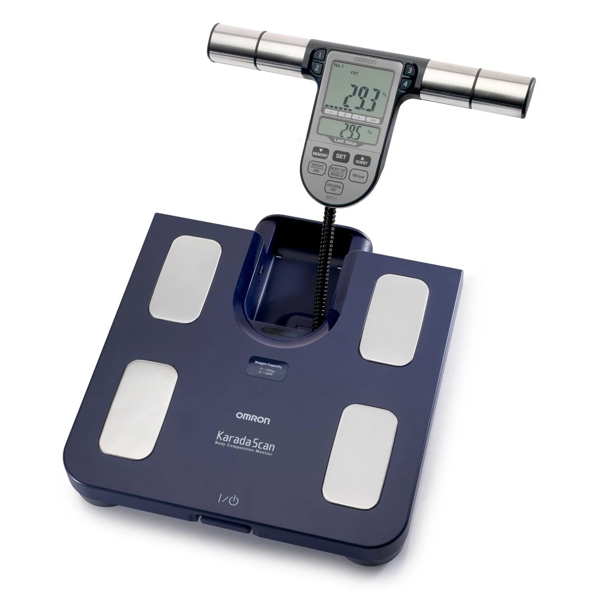 Buy OmronBF511 Family Body Composition Monitor with 8-Sensor Full Body ...
