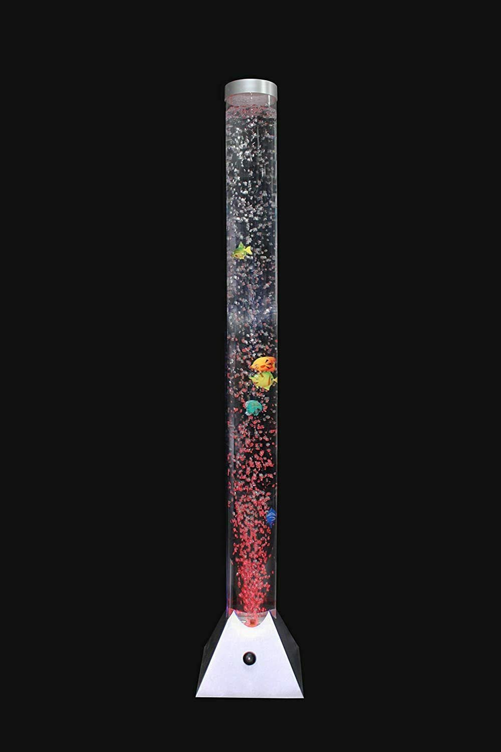 ASPECT 90cm Colour Changing LED Bubble Fish Lamp | Sensory Mood Light ...