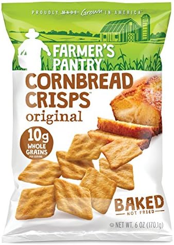 Amazon.com: Farmer's Pantry Original Cornbread Crisps, Original, 2 ...