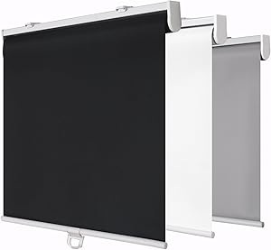 Amazon.com: SHADEMOON Cordless Blackout Window Roller Shades, Pull Down ...