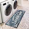 Amazon.com: Lansny Laundry Room Rug Runner 20"x48" Non Slip Waterproof ...
