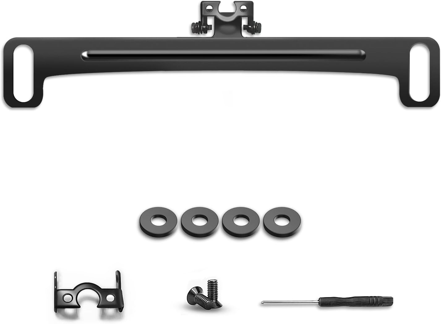 Amazon.com: Universal Car Rear View Camera License Plate Bracket ...