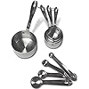 Amazon.com: All-Clad Stainless-Steel 8 pc. Standard-Size Measuring Cup ...