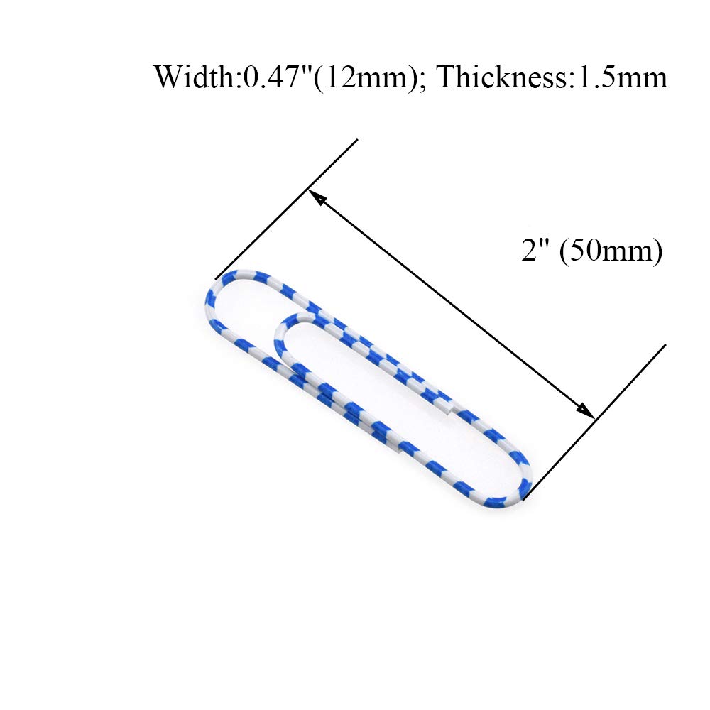 Snapklik.com : HAHIYO Paper Clips 2 Inches