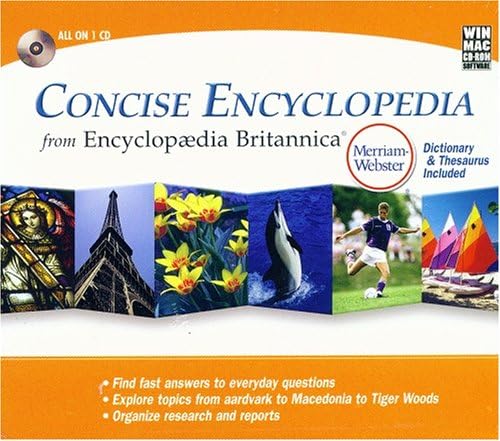 Amazon.com: 2006 Concise Encyclopedia From Encyclopaedia Britannica ...