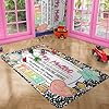 Amazon.com: CHILLGEN Classroom Rugs for kids, Cute Notebook Carpet Kids ...