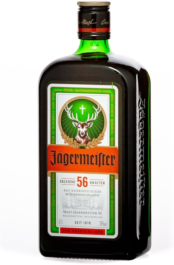 Jägermeister Herbal Liqueur | 70cl | 35% ABV | German Liqueur | Spirits ...