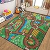 Amazon.com: Kids Rug, Farm Map Playmat Rugs - 5x7 Ft Kids Carpet with ...