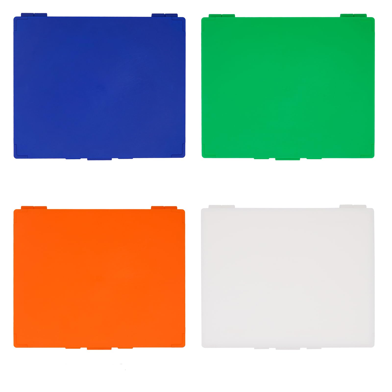 HHNIULI 4 PCS Microscope Slide Box, Holds 100 Slides Each One ...