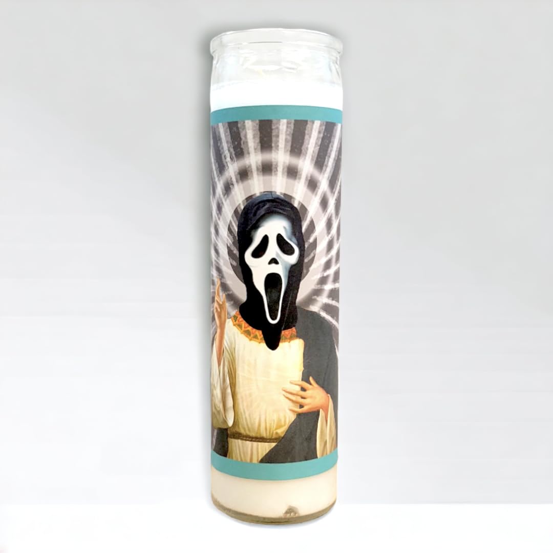 Amazon.com: Ghost Celebrity Saint Prayer Candle Scream : Home & Kitchen