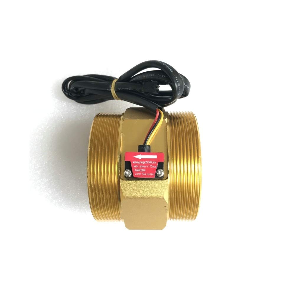 Buy sunrobotics Water Diesel Brass Water Flow Sensor Hall Effect ...