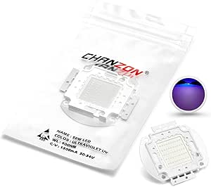 CHANZON High Power Led Chip 50W Purple Ultraviolet (UV 400nm / 1500mA ...