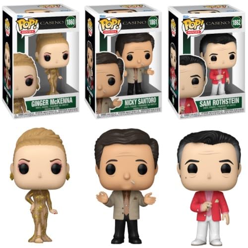Amazon.com: Funko Casino Pop! Movies Complete Set (3) : Funko: Toys & Games