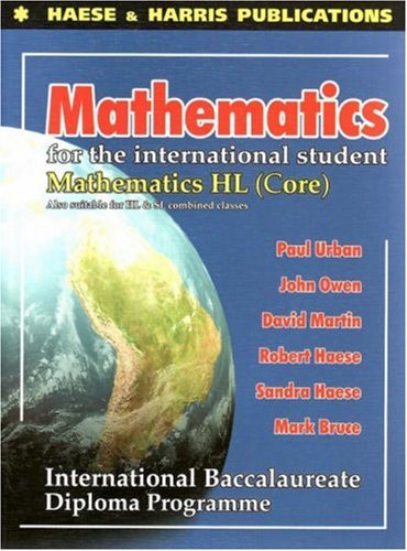 Mathematics for the International Student: Mathematics HL ...