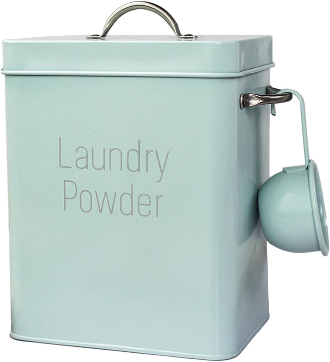 Amazon.com: Washing Powder Bucket Square Laundry Powder Storage Box ...
