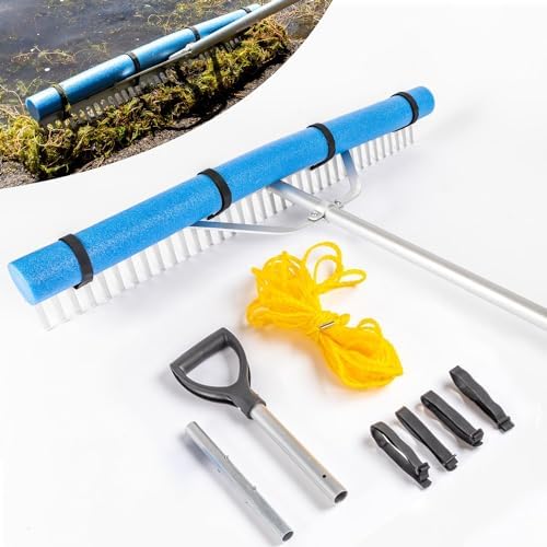 Amazon.com : Eversprout Lake Rake – Robust Pond Tool for Outdoor Ponds ...