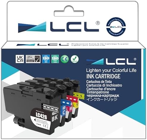 LCL LC426 Ink Cartridges Replacement for Brother LC-426 LC-426XL LC ...