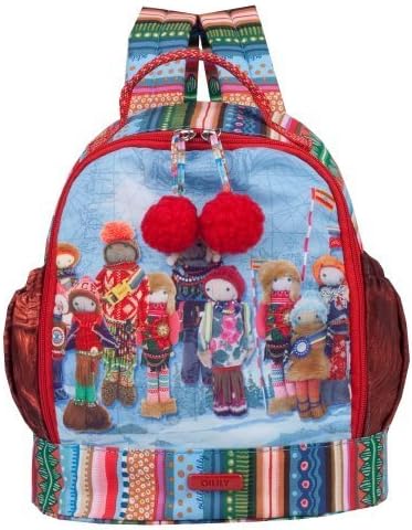 Oilily Eskimo Doll Backpack Rucksack Blue Bag : Amazon.co.uk: Fashion