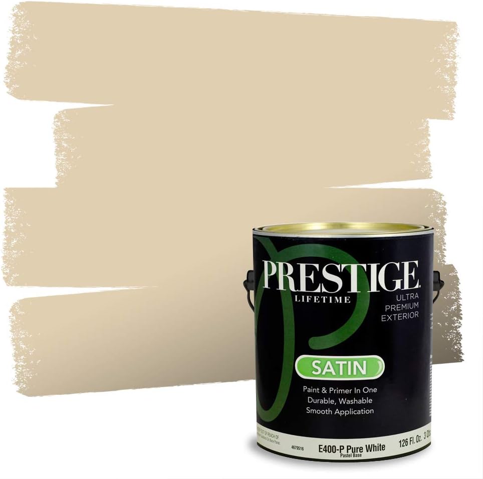 Prestige Paints E400-P-SW6134 Exterior Paint and Primer in One, 1 ...