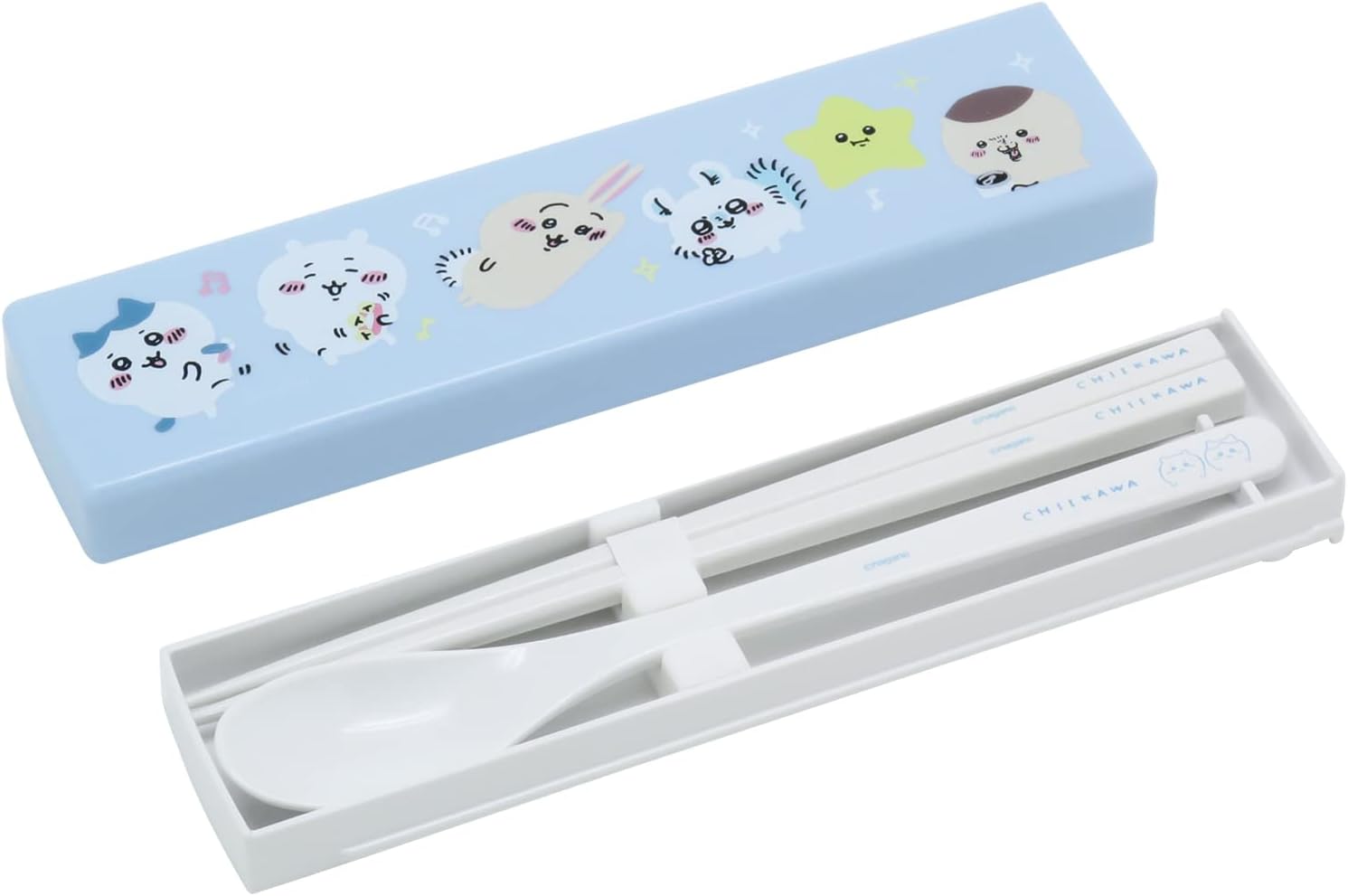 Amazon.co.jp: OSK オーエスケー ちいかわ 引フタ箸箱セット [HS 11] : ホーム＆キッチン