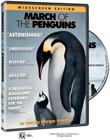 March of the Penguins (Widescreen): Amazon.ca: Morgan Freeman, Charles ...