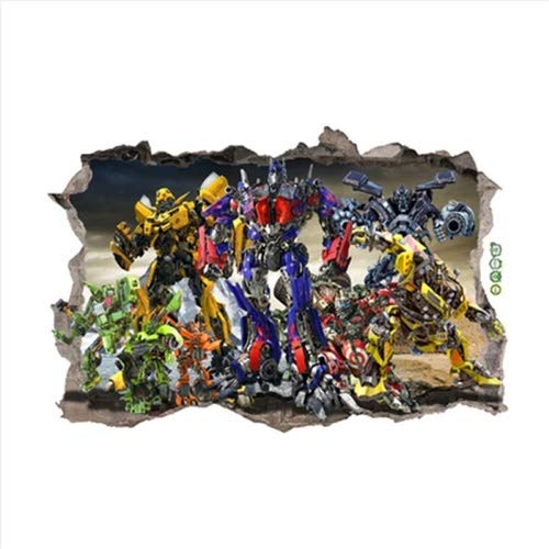 Buy 3D Vinyl Wall Stickers 3D Wall Sticker Decal Bumblebee Transformers ...
