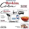 Amazon.com: Hawkins 5 Litre Contura Pressure Cooker, Stainless Steel ...