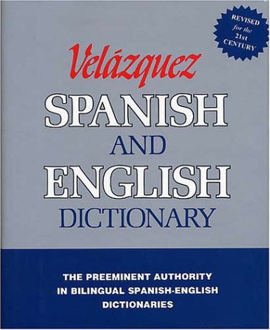 Amazon.com: Velazquez Spanish and English Dictionary (Spanish and ...