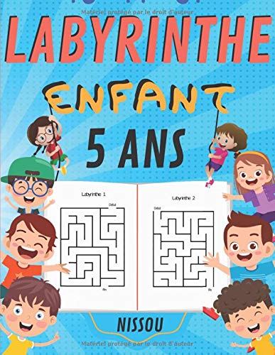 Labyrinthe Enfant 5 Ans: 100 Labyrinthe Pour Enfants simple , jeux pour ...