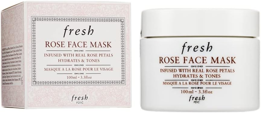 Amazon.com : Fresh Rose Face Mask 3.3 oz : Facial Masks : Beauty ...
