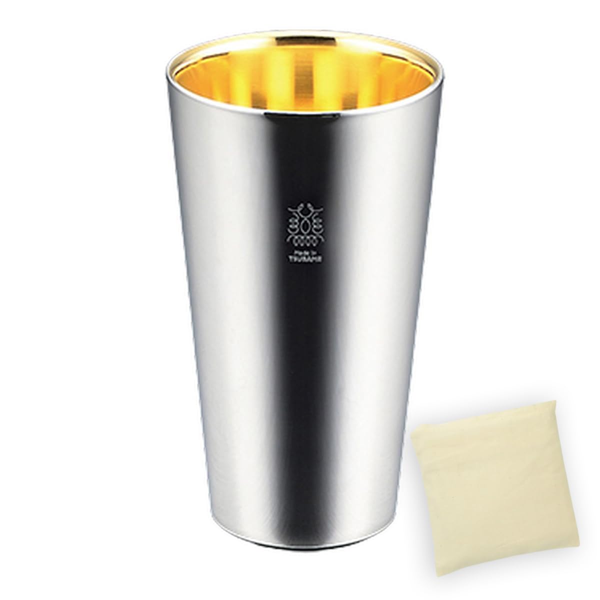 Amazon｜J-kitchens EcoBag お酒 コップ セット 18-8 ステンレス W構造 （内面24金メッキ） 300ml ベトナム製 ・ 日本製｜タンブラーグラス オンライン通販