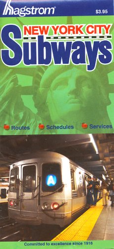 Hagstrom New York City Subways Map: Amazon.co.uk: 9781592459988: Books