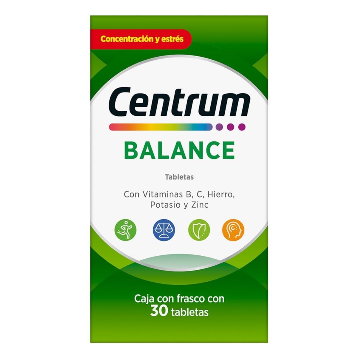 Centrum Multivitamínico Balance Frasco con 30 tabletas : Amazon.com.mx ...