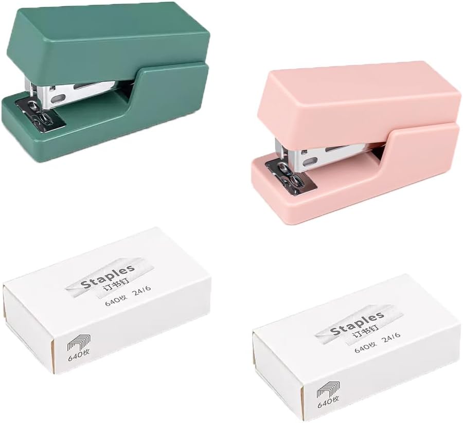 Rapesco 1411 Bug Mini Stapler with 1000 x 26/6mm Staples, Green ...