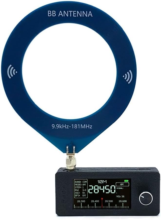 Si4732 Shortwave Radio Receiver, Portable 0.5-108mhz Radio with 9.9khz ...