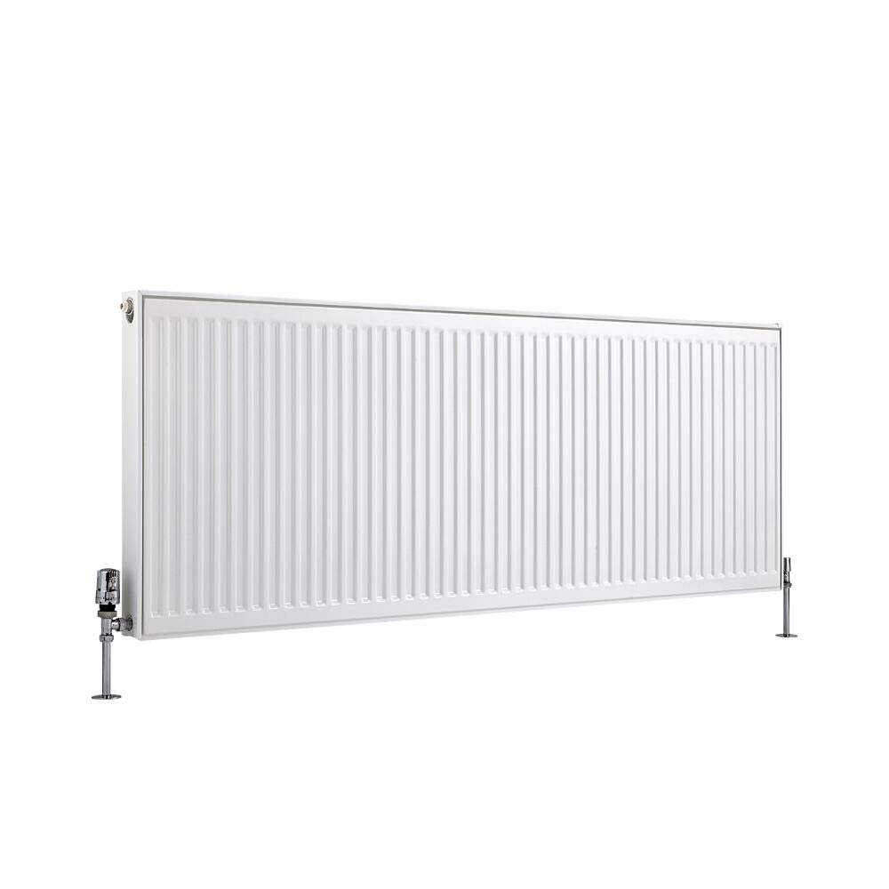 Milano Compact - White Type 11 Horizontal Single Panel Convector ...