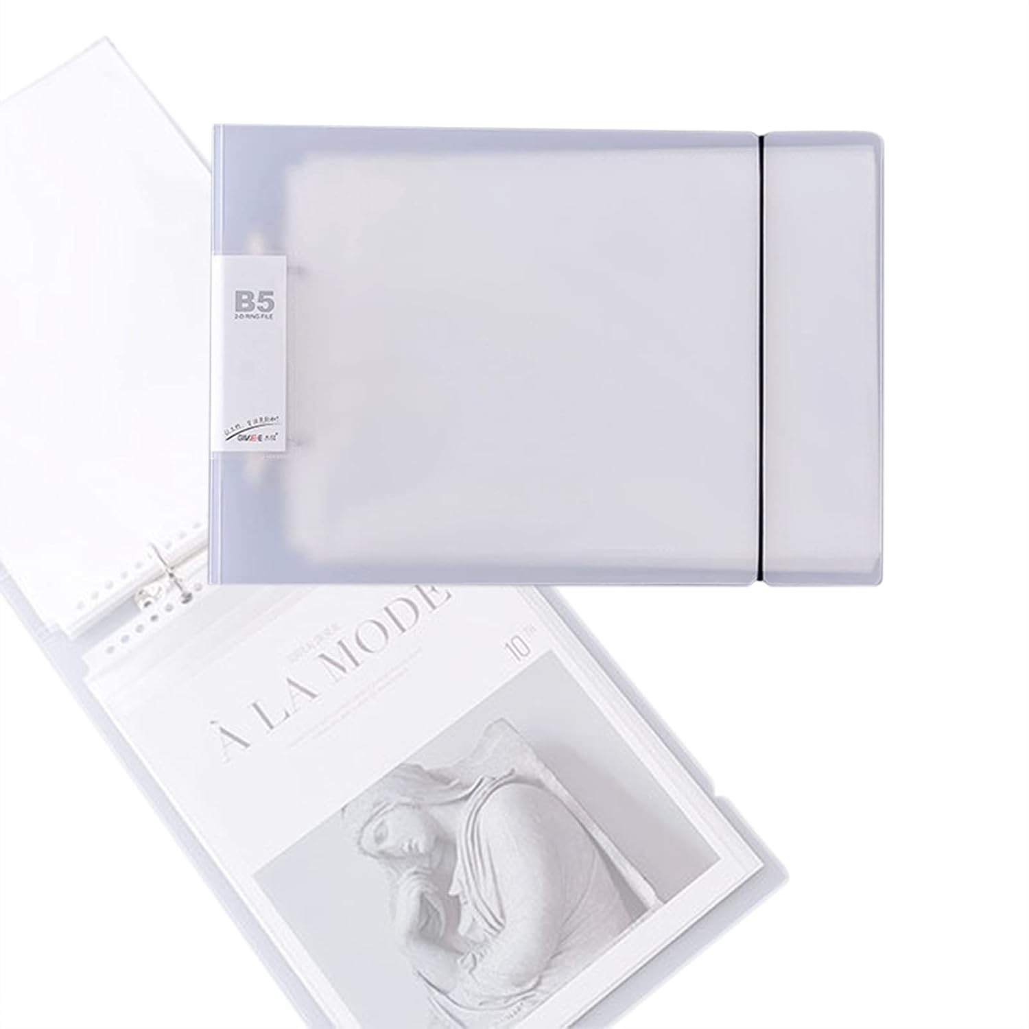 Amazon.com: NILSTOREY Greeting Card Organizer, Holds 50+ Pages 2 Ring ...