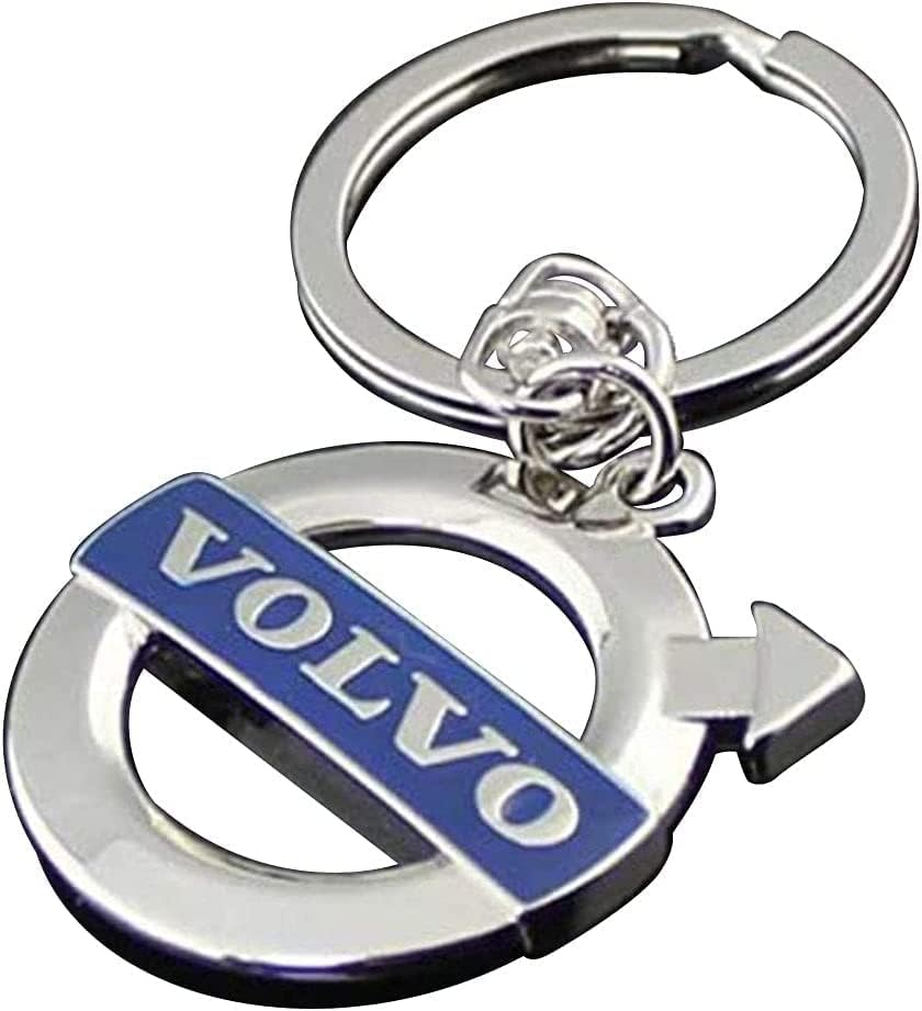 ontto Car Key Cover for Volvo Zinc Alloy Leather Key Fob Cover for ...