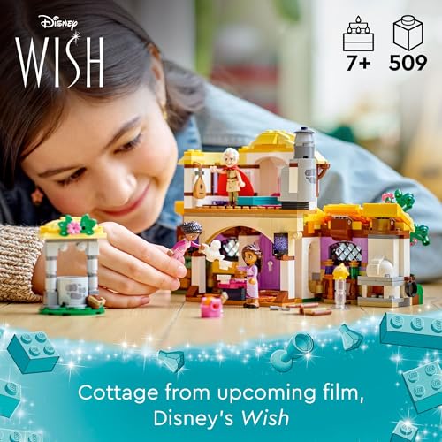 LEGO Disney Wish: Asha’s Cottage 43231 Building Toy Set, A Cottage for ...
